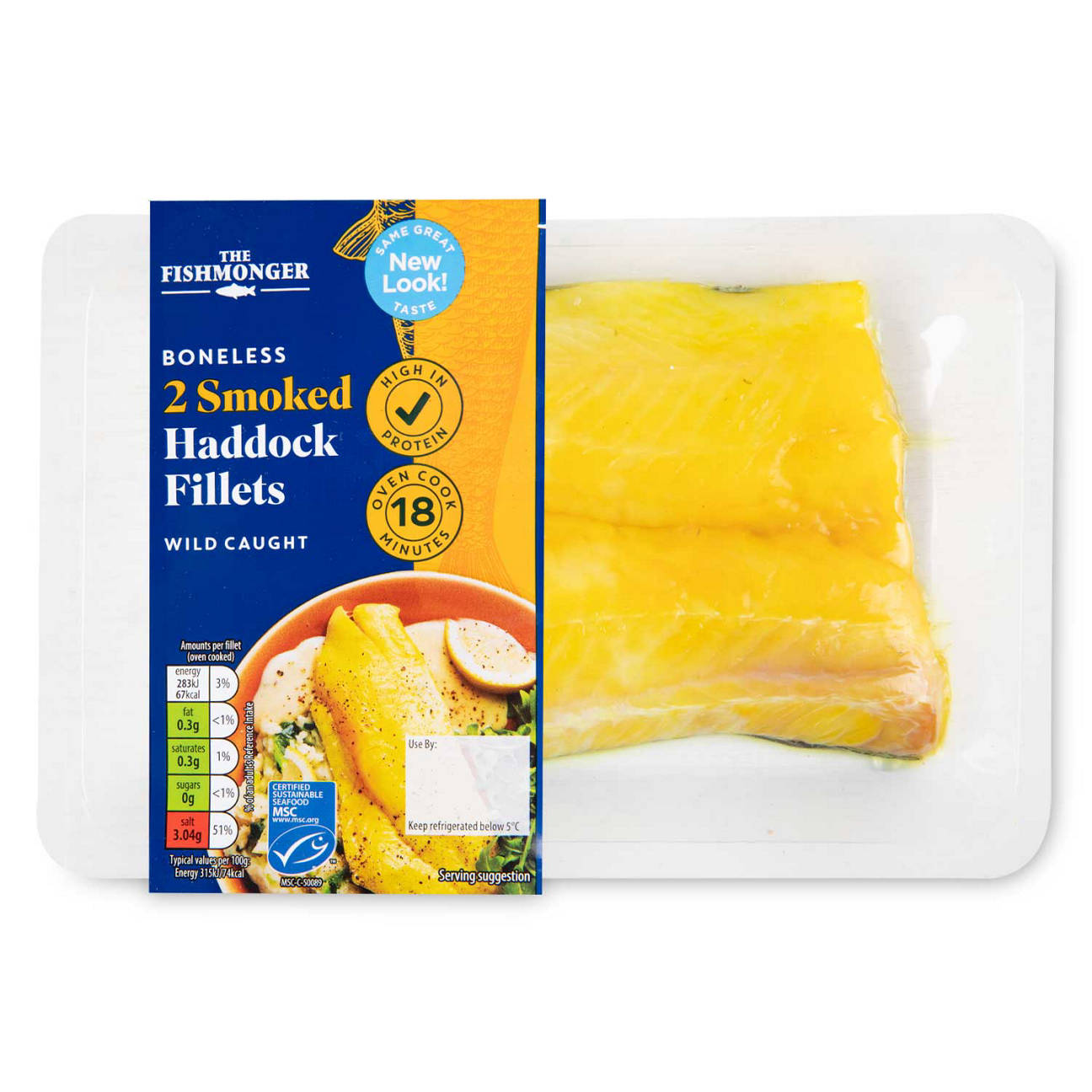 Boneless Smoked Haddock Fillets 2 Pack | ALDI UK